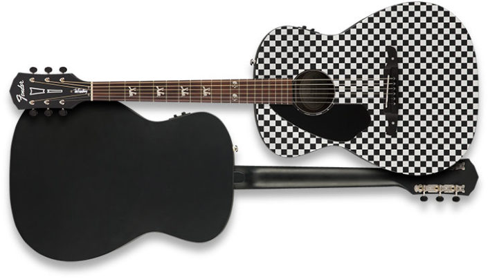 Left Handed Fender Tim Armstrong Hellcat Electro-Acoustic