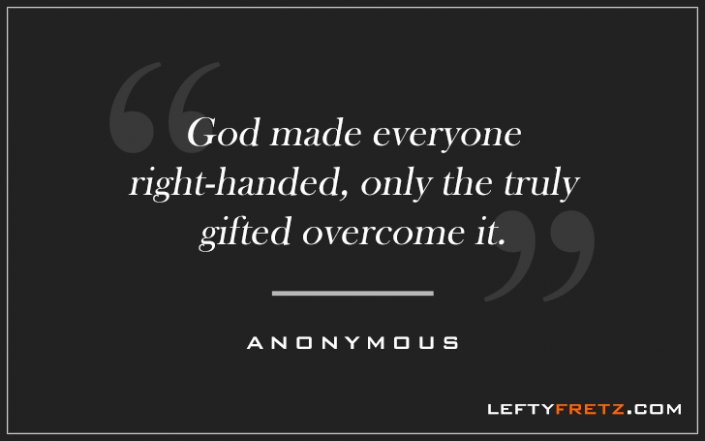 14 Inspirational Left Handed Quotes