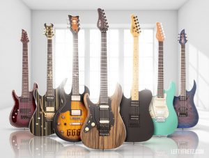 Left Handed Schecter Guitars & Bass Guitars - Full Range!