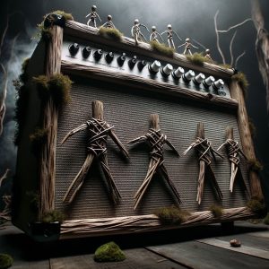 13 Guitar Amps Designed By AI (Based On Iconic Horror Movies)