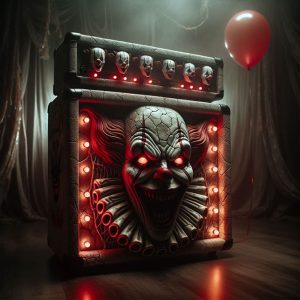 13 Guitar Amps Designed By AI (Based On Iconic Horror Movies)
